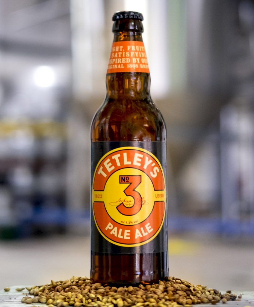 Tetley launches its No.3 Pale Ale in bottles